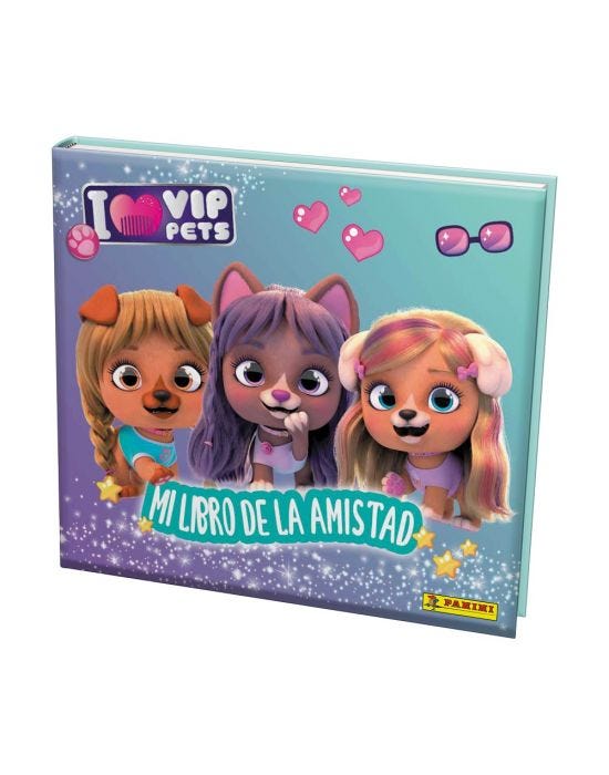 MI LIBRO DE LA AMISTAD. VIP PETS GLITTER TWIST | TERAN LIBROS